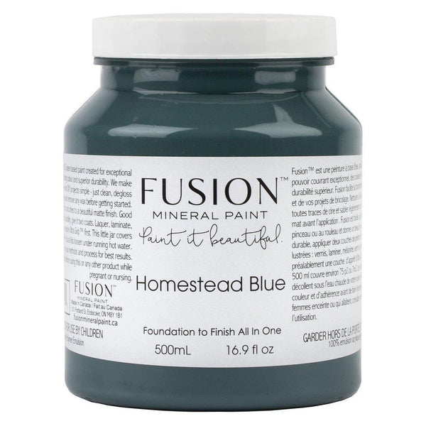 Homestead Blue Mineral Paint – Country Roads Crafts NC